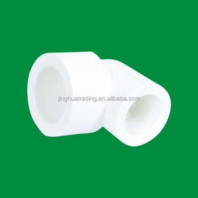China Factory Manufacturers Wholesale Injection Molding PPR Reducing Elbow Fittings / PPR Reducer Elbow Fittings for sale