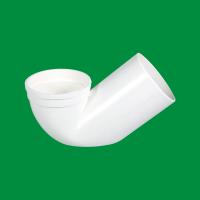 China Commercial Building DN50mm  PVC Plastic Water Pipe  Y Tee Fitting High Temperature Resistance for sale