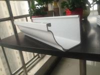 China Outdoor Housing Construction Roof Rain Gutters Round Square PVC Rain Gutter for sale