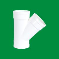 China Dn110x75mm PVC Drainage Pipe Fittings Customization Y Type for sale