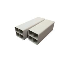 China Nine Hole Electrical Conduit Grid Tube Plastic Square PVC Pipe Fitting 1mm-5mm Thickness for sale