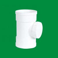 China High Quality PVC Sewer Pipe Fittings Oblique Three Way Drainage Pipe Tee Dn160mm for sale