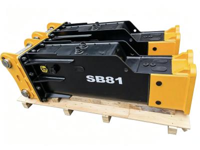 China SB81 Silent Hydraulic Breaker Wear Resistant For 20-25 Ton Excavators for sale