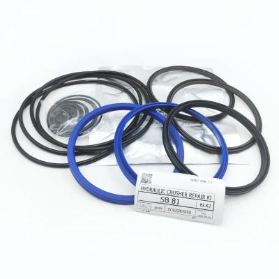 China Rubber SB81 Hydraulic Rock Breaker Seal Kit Wear Resistant Leak Proof for sale