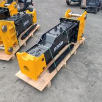 China SB50 10-12T Excavator Hydraulic Rock Breaker Low Noise For Quarrying for sale