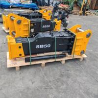 China SB50 10-12T Excavator Hydraulic Rock Breaker Low Noise For Quarrying for sale