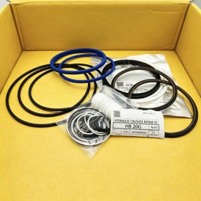 China Kawagawa HB20G Excavator Hydraulic Breaker Seal Kit TPU NBR PTFE Material for sale