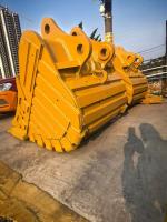 China CAT320 Mining Excavator Bucket 1.2CBM with Diamond Teeth Tooth Holder for sale