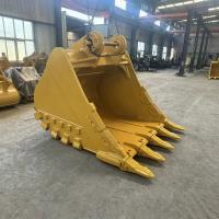 China CAT E349 E350 E352 E355 Rock Mining Bucket 3.2m3 Capacity For 50 Ton Excavator for sale