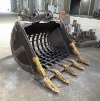 China CAT E330 Excavator Screening Bucket Grid Bucket 1.63m3 48-52HRC for sale