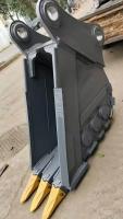 China CAT E320 Excavator Drainage Bucket 400mm Custom Trenching Bucket for sale