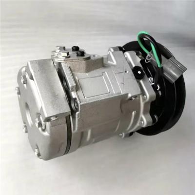 China Komatsu PC200-7 Excavator AC Compressor 20Y-979-6121 10S15C 24V for sale