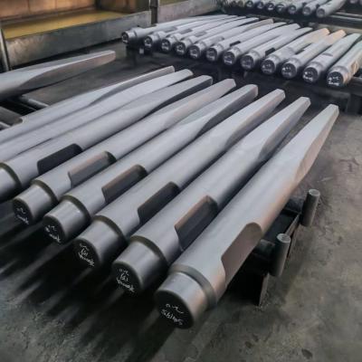 China SB151 Hydraulic Chisel Four Sided Forged 175mm Rock Breaker Moil for sale