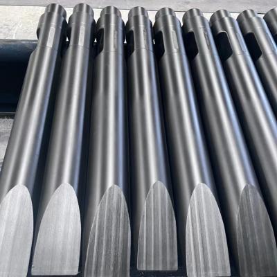 China SB45 Hydraulic Concrete Breaker Chisel 75mm Flat Type for 6–8 Ton Excavators for sale
