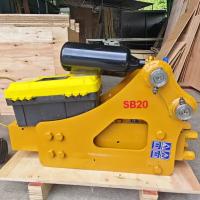 China SB20 Triangle Hydraulic Rock Breaker  Triangle Frame Mini Excavator Rock Breaker for sale