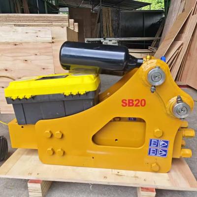 China SB20 Triangle Hydraulic Rock Breaker  Triangle Frame Mini Excavator Rock Breaker for sale