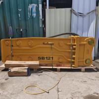 China SB121 Excavator Rock Breaker Straight Hydraulic Hammer for 20–30 Ton Heavy Excavator for sale