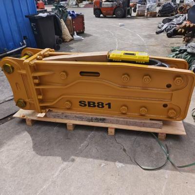 China Soosan SB81 Hydraulic Excavator Breaker 20-25 Ton Excavator Demolition Hammer for sale