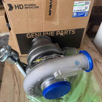 China Doosan Original Turbocharger For DX360 DX380 DX400 Excavator DL08 Engine for sale