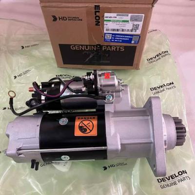 China Doosan OEM Starter Motor  24V Heavy Duty Electric Starter for DX300LC-9C  DX300LCA  DX360LC-7M DX380LC Excavators for sale