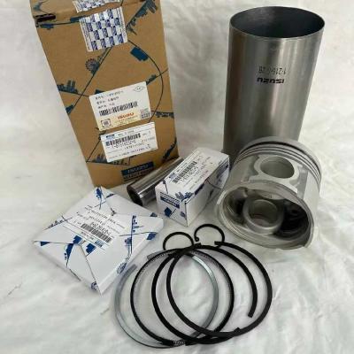 China Isuzu 6BG1 Cylinder Liner Kit  Wet Sleeve & Ring Set for Engine Overhaul for sale