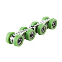 China Heavy Duty Hanging Glass Sliding Door Rollers for sale