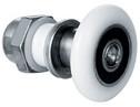 China Non Standard Shower Sliding Door Roller Single Wheel 5mm Width for sale