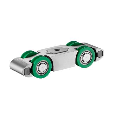 China 23-26mm Silent Sliding Door Roller 30kg Capacity 304 Stainless Steel for sale
