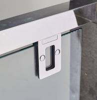 China Square Sliding Shower Cubicle Polished Bathroom Glass Cubicle for sale