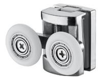 China 5mm Curved Shower Screen Door Rollers 304 Stainless Steel Shower Door Pulley for sale