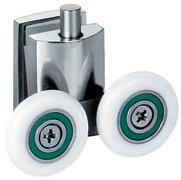 China Heavy Duty Sliding Glass Door Rollers Shower Door Wheels 25mm for sale