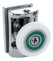 China Special PVC SS304 Home Bathroom Door Rollers / Shower Door Bottom Rollers for sale