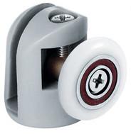 China Single Wheel 5mm Width Plastic Sliding Door Rollers For All Shape Glass Door for sale