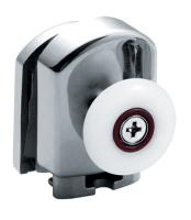China 15kg Capacity Plastic Sliding Door Rollers High Strength Top Shower Door Rollers for sale