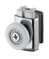 China Smoothly Wheel Shower Door Runner Roller Wheel For 6-10mm Glass Shower Door for sale