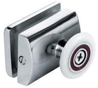 China 25kg Capacity Shower Room Glass Door Pulley Nylon Roller Metal Sliding Door Rollers for sale