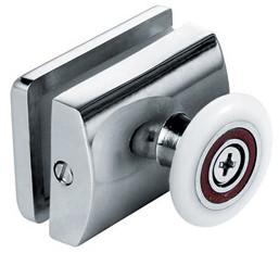 China 25kg Capacity Shower Room Glass Door Pulley Nylon Roller Metal Sliding Door Rollers for sale