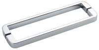 China Square Door Handle Stainless shower door handle for sale