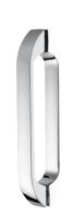 China Shower Screen Adjustable Stainless Steel Shower Door Handles With 10mm Drill Holes for sale