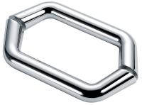 China Zinc Alloy Shower Screen Door Handles OEM Bathroom Sliding Door Handle for sale