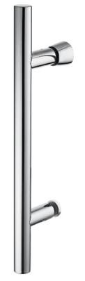 China Interior Stainless Steel Shower Door Handles ODM Curved Shower Screen Handle for sale