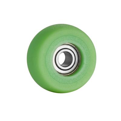 China OEM Nylon Sliding Door Rollers 5-6mm Thick Glass Door Wheels for sale