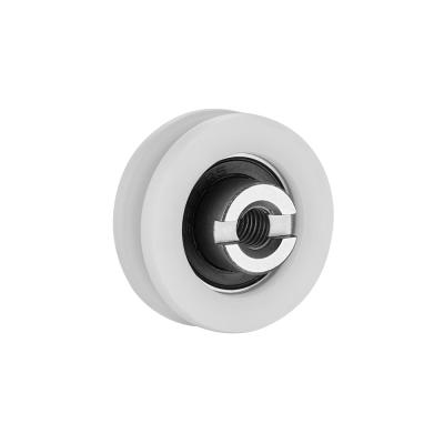 China Nylon/PVC U Groove Pulley Wheel Guide Rollers 20kg Capacity for sale