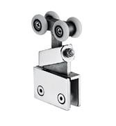 China Suspension Sliding Glass Door Roller Replacement 25KG Capacity Wheels for sale