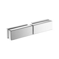 China Adjustable Degree Shower Screen Glass Clamps 6-12MM Shower Glass Wall Brackets for sale