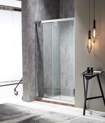 China OEM Tempered Glass Shower Cubicle Square Shower Enclosures With Sliding Door for sale
