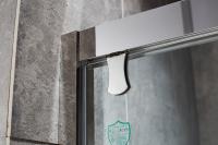 China Tempered Glass Sliding Door Shower Room Self Contained Shower Cubicle for sale