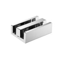 China Standard Shower Door Slider Guide Frameless Shower Fittings OEM for sale