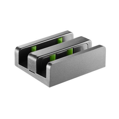 China Plastic Sliding Shower Door Bottom Sill Guide Bypass Door Hardware for sale