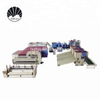 China Fiber Filling Comforters Mattress Sintepon Wadding Production Line  200kw for sale